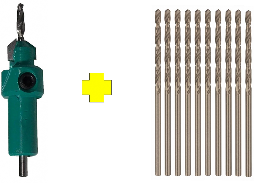 Escareador Reto 10×2,5mm | Fepamad – Ferramentas para Madeira